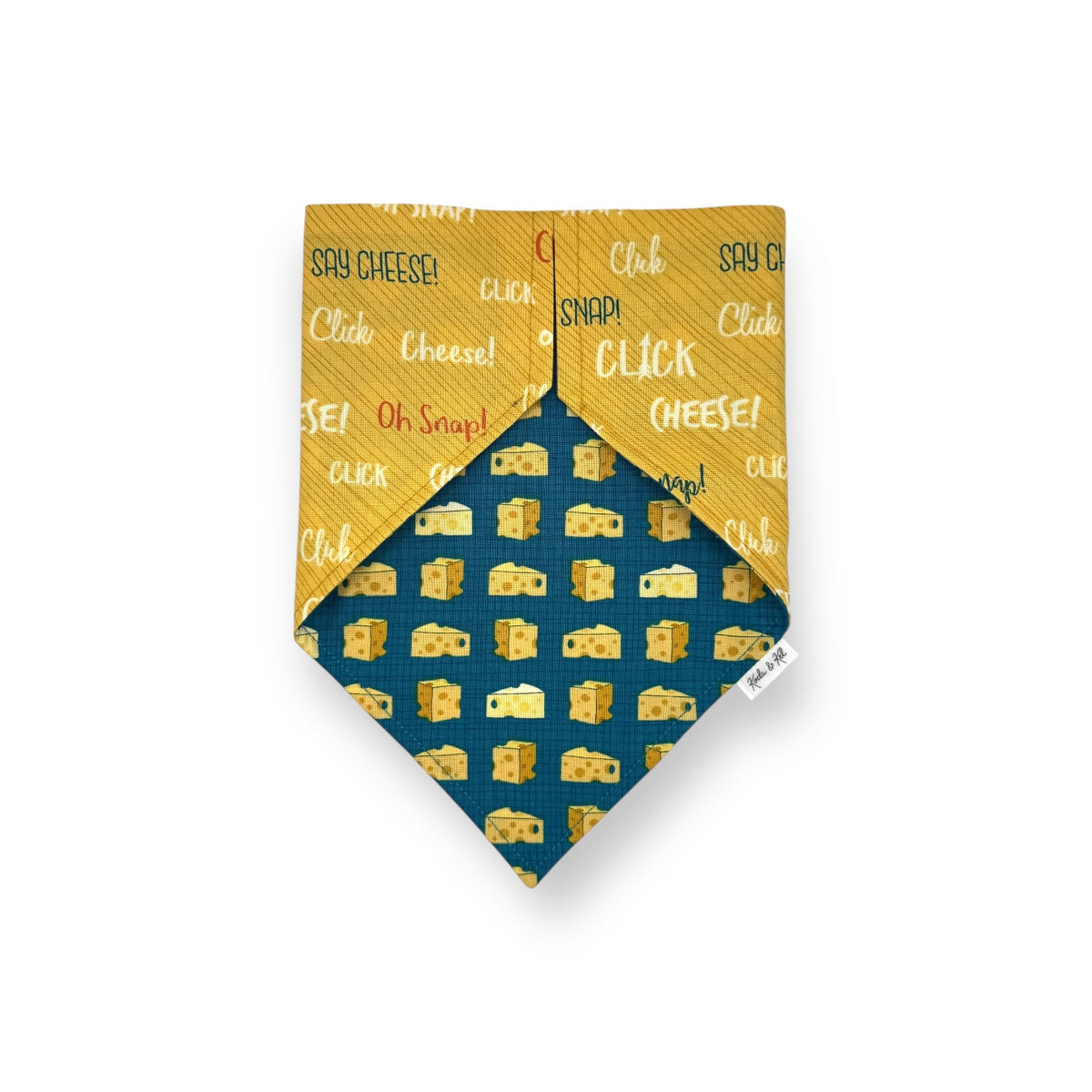 Cheese Slip On Bandana – Koda & Kel